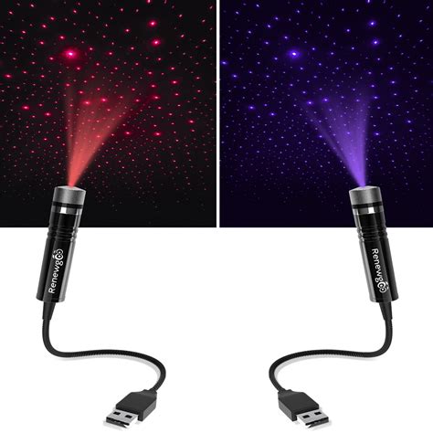 Star Night Light Projector For Car Bedroom Interior Decor Roof