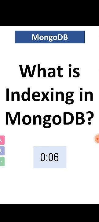 what is indexing in mongodb best java training institute core java