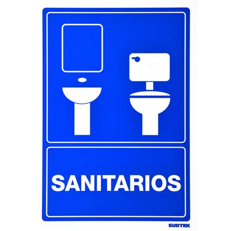 Señal “sanitarios” Surtek Urrea Monterrey