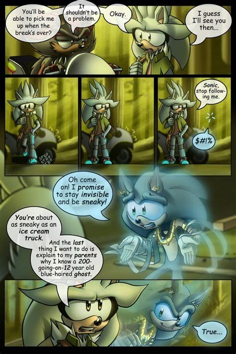 Gotf Issue 7 Page 2 Sonic And Shadow Sonic Ice Cream Truck
