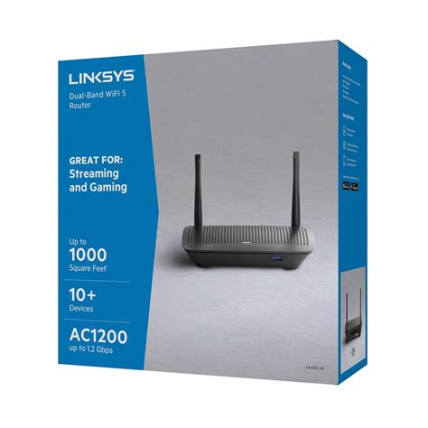 Linsys Router Ac1200 1 2gbps 4 Puertos Y Hasta 300 Metros Libres