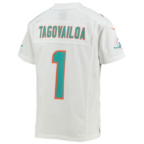 Youth Miami Dolphins Tua Tagovailoa Nike White Game Jersey