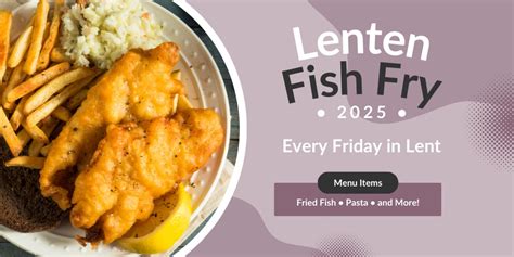 Lenten Fish Fry Dinners