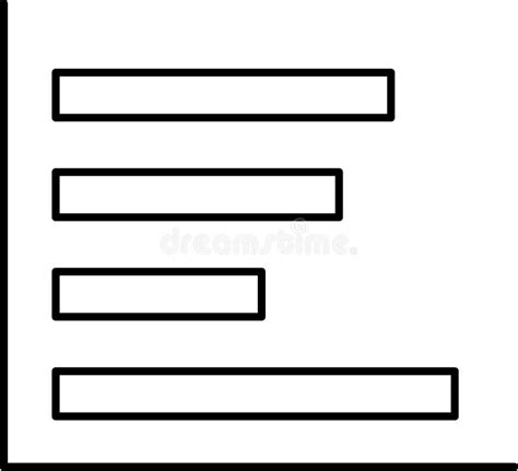 Bar Graph Line Icons Set Graph Line Bar Chart Diagram Report Statistics Business