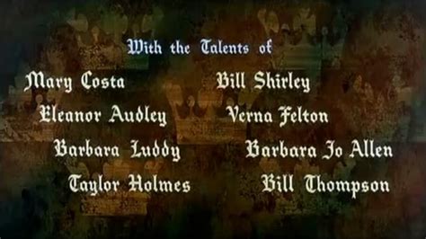 Sleeping Beauty 1959 Movie Behind The Voice Actors