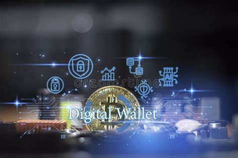 Cashless Technology Concept Digital Wallet Online Payment Tools In The Form Of Apps Mobile