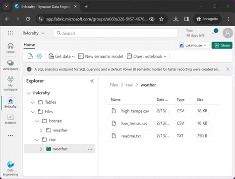 Managed Vs Unmanaged Tables Data Engineering With Fabric Sqlservercentral