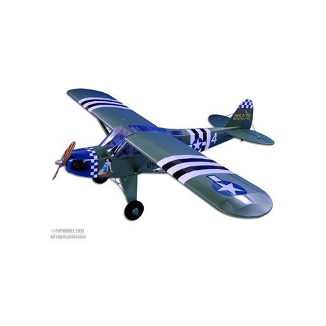 Rc Model Aircraft Vq Model Piper L 4 Grasshopper Arf Approx 1 62m