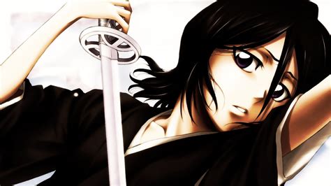 Wallpaper Illustration Anime Girls Short Hair Black Hair Katana