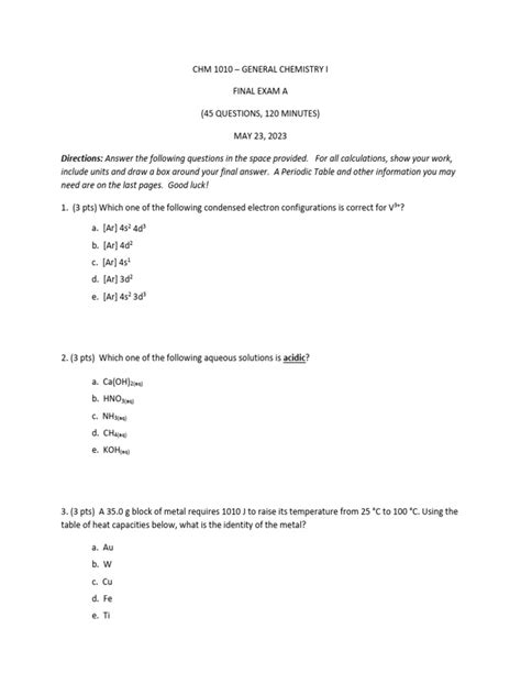 Examplefinalexam Pdf