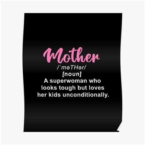 Mom Is A Superwoman Poster For Sale By R Design Redbubble