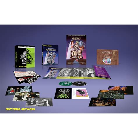Beetlejuice Zavvi Exclusive Collectors Edition 4k Ultra Hd Steelbook