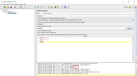 After Loading Two Javascript Files In Jmeter I Am Unable To Use The