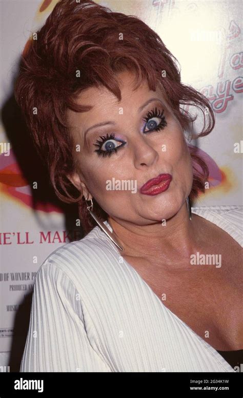 Tammy Faye Bakker Promoting Her Documentary The Eyes Of Tammy Faye