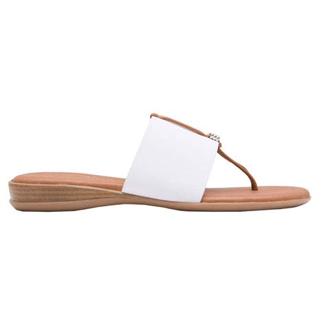 Andre Assous Nice Featherweights ™ Elastic Sandal White Tip Top