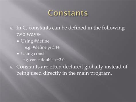 ppt ‘c programming structures and commands powerpoint presentation
