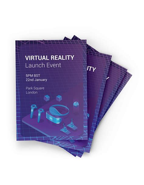 A6 Invitation Printing Aura Print