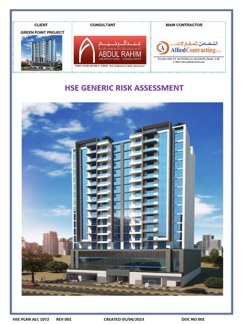 Generic Ra Risk Ass Site 1072 Pdf