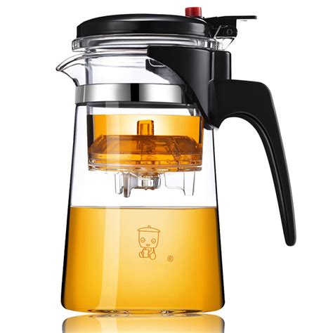 Review Bộ lọc trà Bình pha trà Ấm pha trà thủy tinh chịu nhiệt có lõi