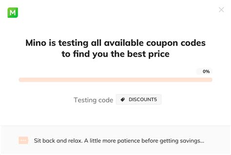 Mino Automatic Coupons And Promo Codes
