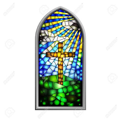 Stained Glass Church Window Clipart Clipart Best Clip