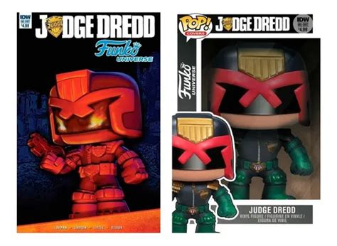 Funko Covers Universe Comic Judge Dredd Paquete Dredo Comics Envío Gratis