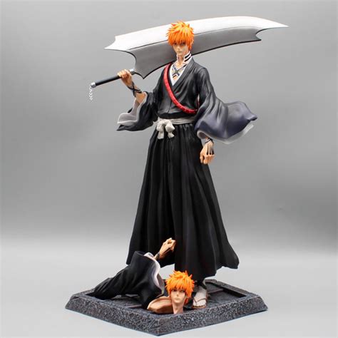 Bleach Action Figure 33cm Flyleaf Kurosaki Ichigo Action Figure Anime