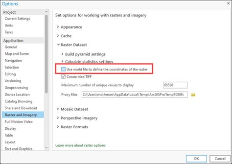 Problem Saving A Georeferenced Raster Image Returns The Raster Image To The Original Loca