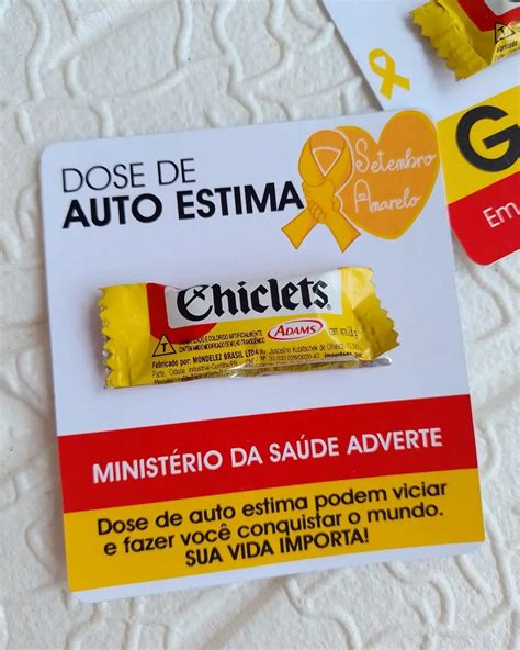 Cartão setembro amarelo Aramon Diy Idea creativas