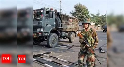 Army Conducts Flag March In Assams Sonitpur After Clashes Over Ram