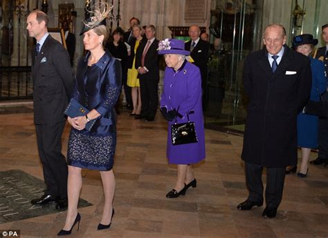 Sophie Wessex Dazzles In A Floor Length Gown Alongside Prince Edward