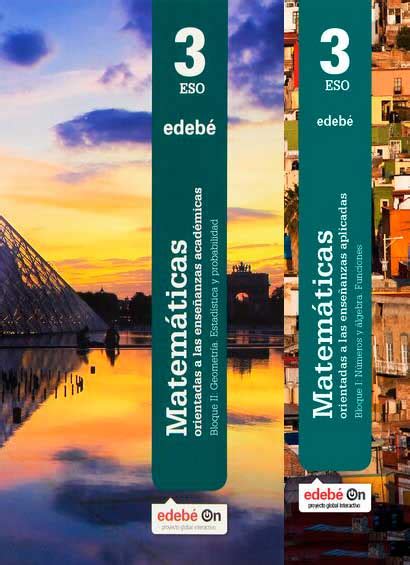 Solucionario Matemáticas 3 ESO Edebé EN PDF