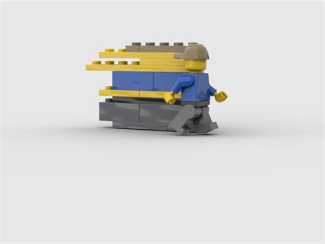 Lego Moc Minifig Blur By Pbfbemc Rebrickable Build With Lego