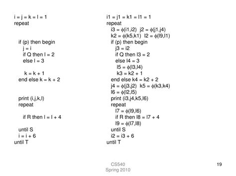 Ppt Static Single Assignment Powerpoint Presentation Free Download Id6787329