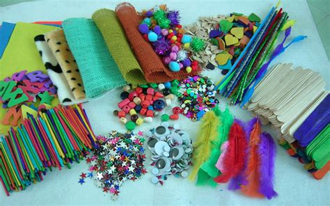 Craft Materials Display By Dalian Kangda Arts & Crafts Co.,Ltd., China