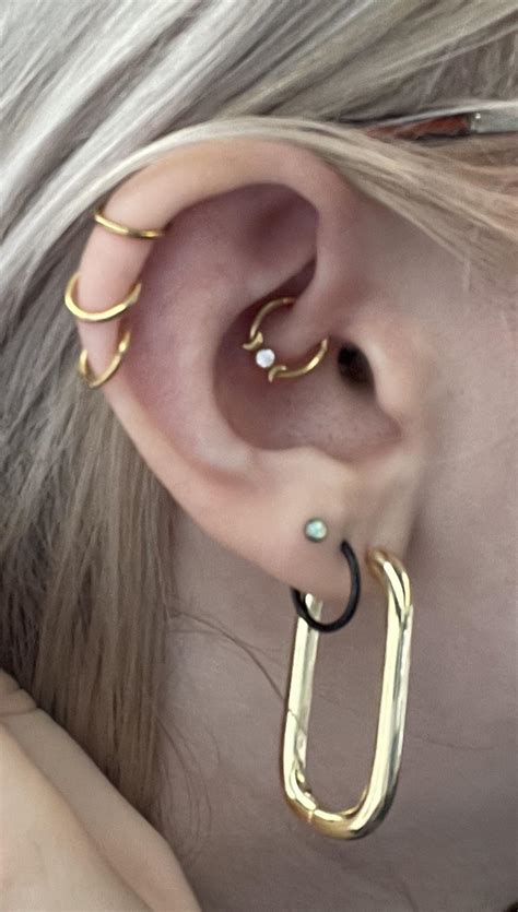 Just Got My Daith Done A Few Days Ago And Im In Love Rpiercing
