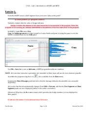 Lab Exercises Docx Cs Lab Introduction To Mars And Mips Exercise From The Mars