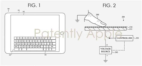 apple patent shows how touchscreen keyboards might soon feel like the