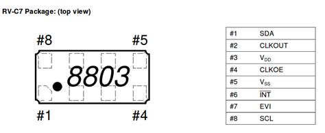MicroCrystal RV 8803 A Really Accurate RTC Oemsecrets Oemsecrets