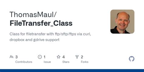 Github Thomasmaulfiletransferclass Class For Filetransfer With Ftp