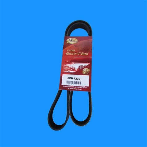 Engine Drivebelt Fanbelt Gates Brand 6PK1230