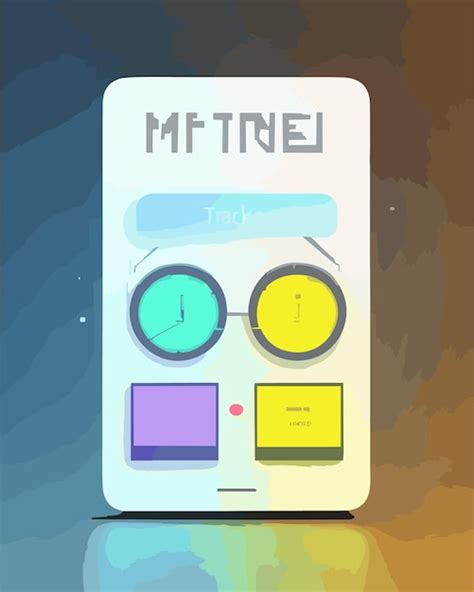 Premium Vector Create A Mockup Program Named Happy Meterthat Features