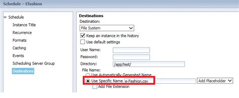 How To Schedule Webi Report Output In Csv Or Custo Sap Community