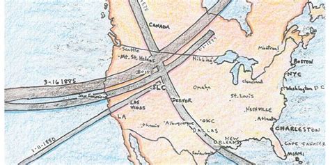USA Eclipse History Maps