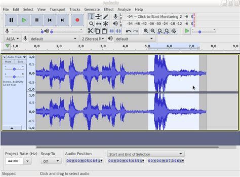 Editando Sonido Digital Con Audacity Huayra GNU Linux