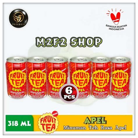 Promo Fruit Tea Sosro Apple Can Teh Rasa Apel Kaleng 318 Ml