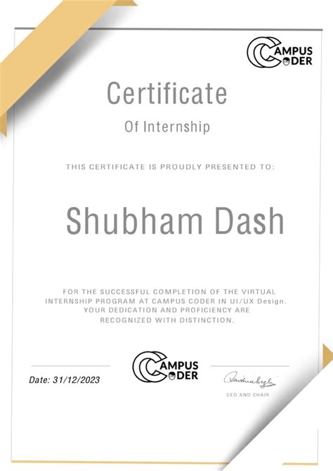 Shubham Dash On Linkedin Thrilled To Have Successfully Completed My Ui