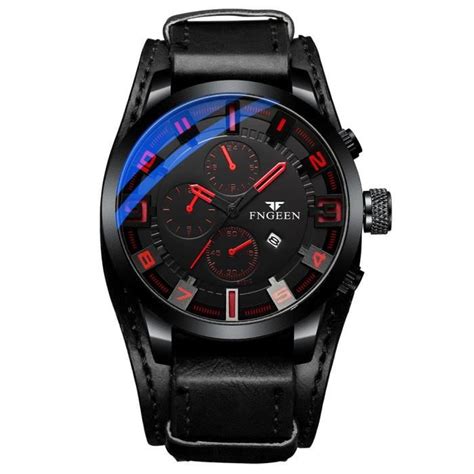 RMEGA Coffret Cadeau Montre Homme Quartz Etanche Montre