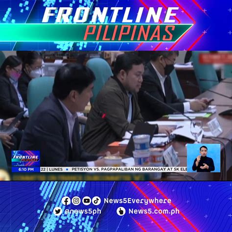 Senator Tulfo Pinuna Ang Umanoy Hindi Pagbabantay Ng Dti Sa Sodium