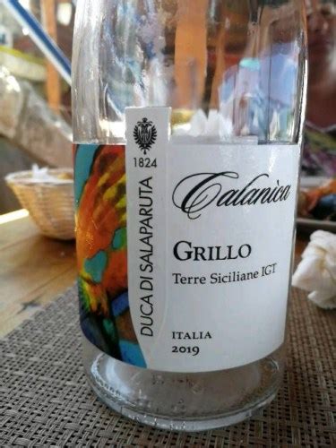 2019 Duca di Salaparuta Calanica Grillo | Vivino US
